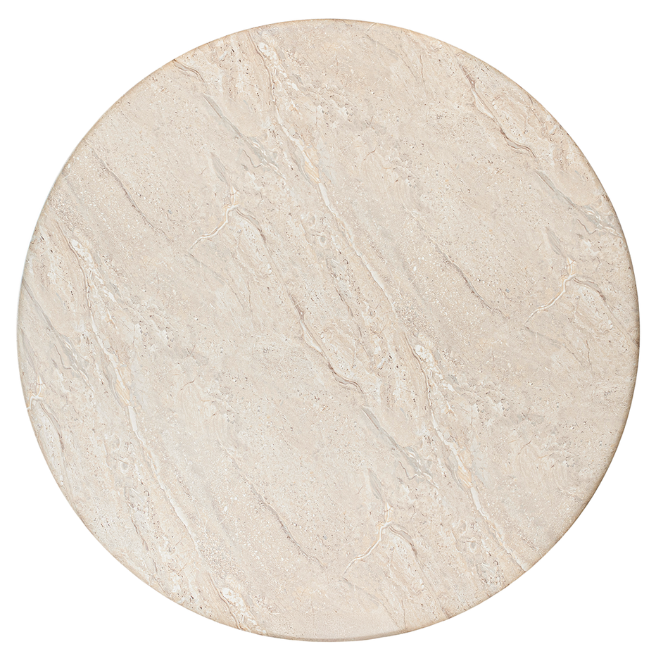 Alama Dune Concrete Dining Table – Sculptural Round Design | KULALA Living