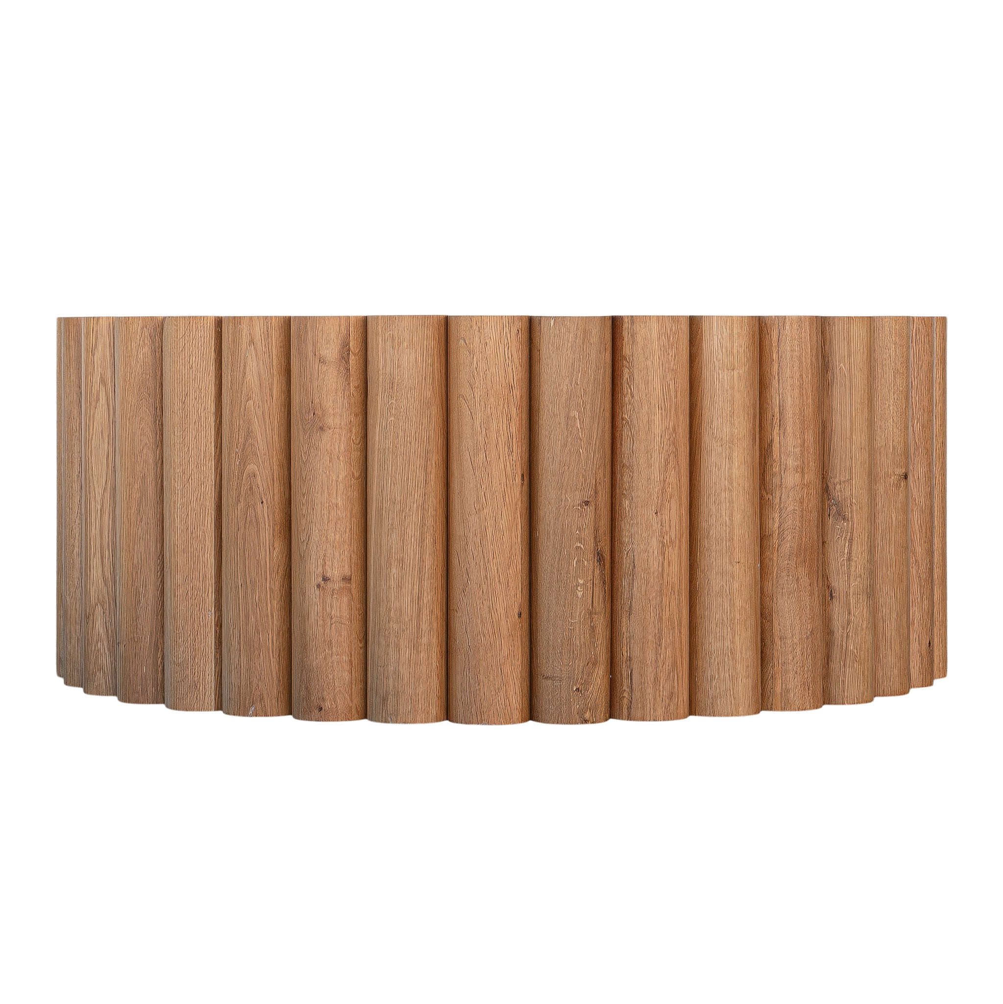 Caribbean Oak Coffee Table Sculptural Timber Centrepiece – KULALA Living