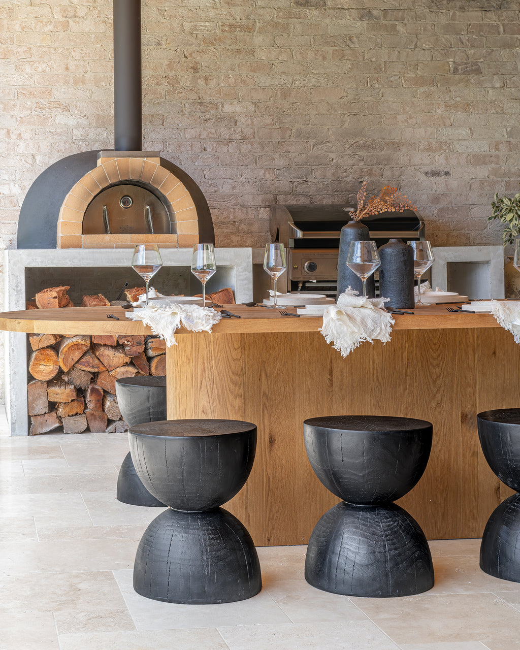 Khana Magnesium Oxide Outdoor Stool – KULALA Living