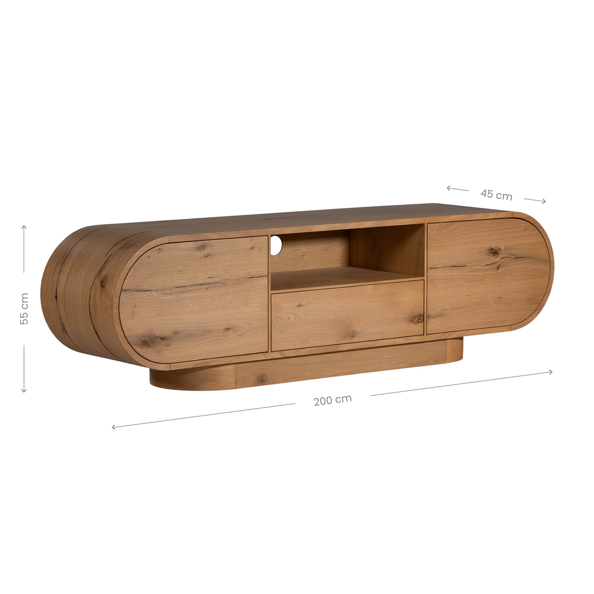 Amari Oak Entertainment Unit – KULALA Living