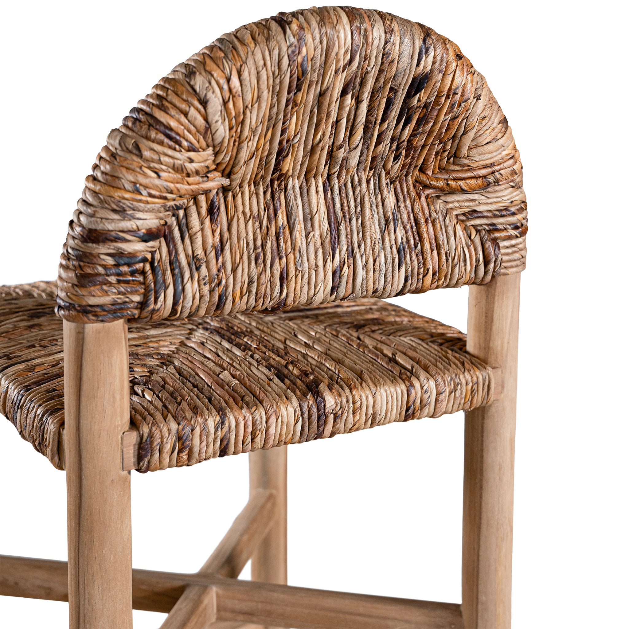 Asha Teak & Rattan Barchair Natural – KULALA Living