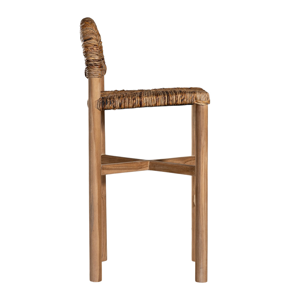 Asha Teak & Rattan Barchair Natural – KULALA Living