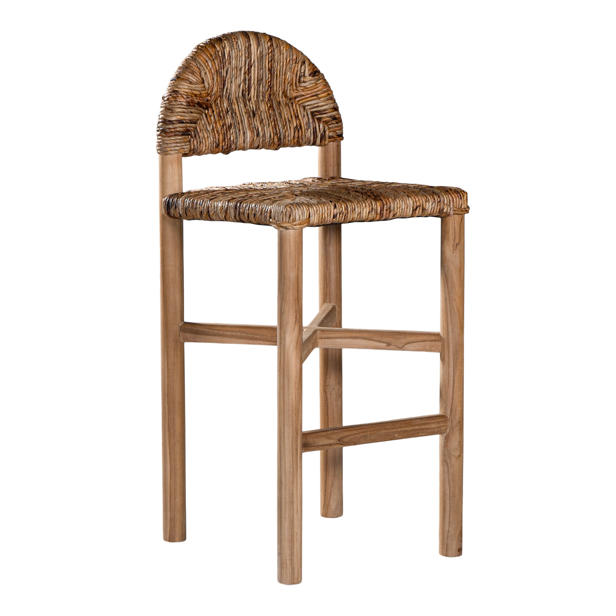 Asha Teak & Rattan Barchair Natural – KULALA Living
