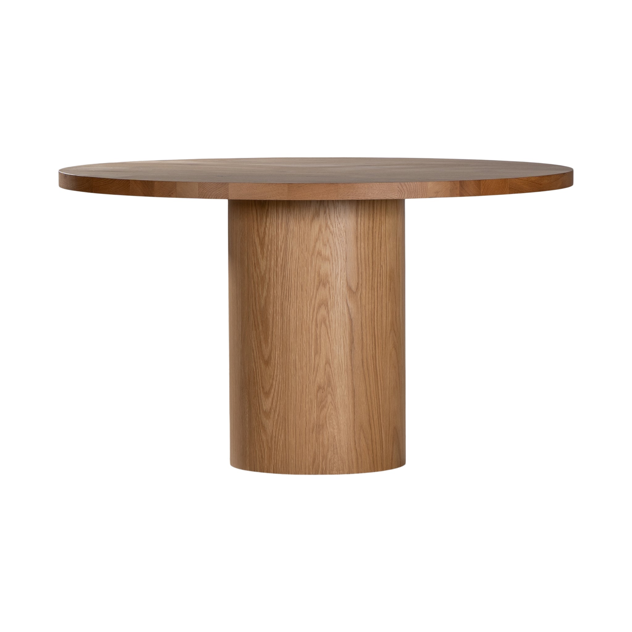 Amari Round Oak Dining Table – KULALA Living